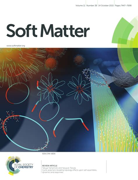 Pdf Cyclic Polymers Leading Topology Effects Upon Self Assemblies Dynamics And Responses