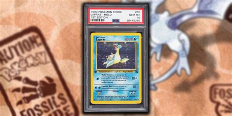 Pokémon Tcg Which Fossil Set Cards Are Worth The Most Money Now