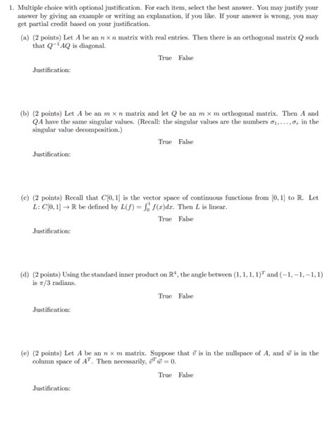 solved a 2 points let a be an nxn matrix with real