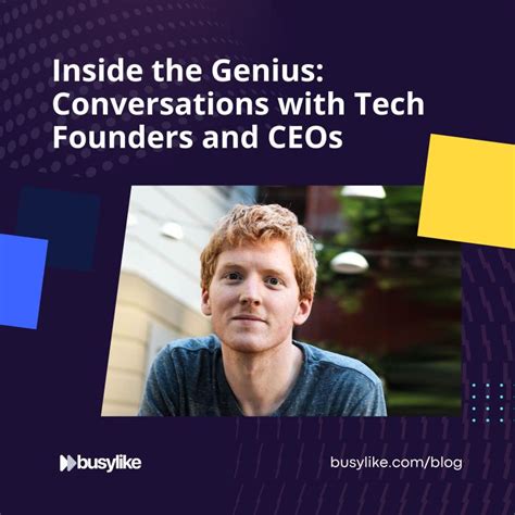 Busylike On Linkedin Techfounders Innovation Ai Entrepreneurship Interview Insidethegenius