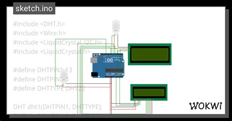 Temp Lcd Copy Wokwi Esp32 Stm32 Arduino Simulator