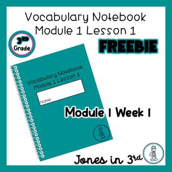 HMH Into Reading Vocabulary Notebook Rd Grade By Jones In Rd TPT