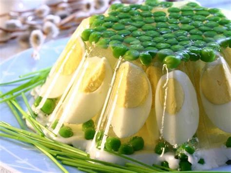 Egg And Pea Aspic Recipe Jello Mold Recipes Food Gross Food