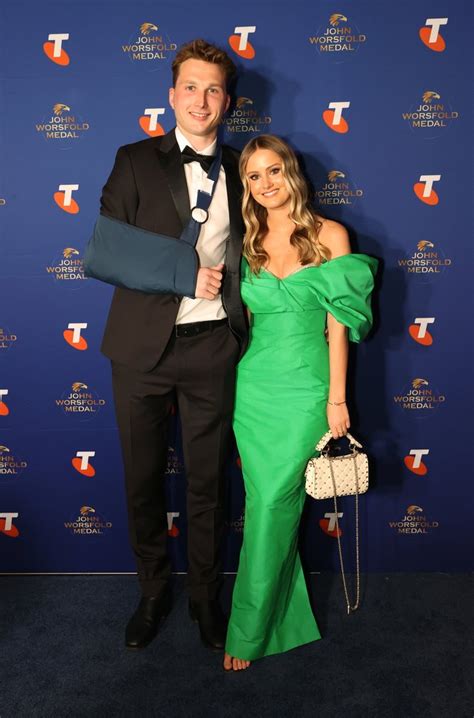 John Worsfold Medal Pregnant Brittany Bown Nadia Rosa Steal Show At