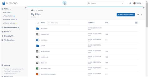 Selecting Items Filecloud Docs