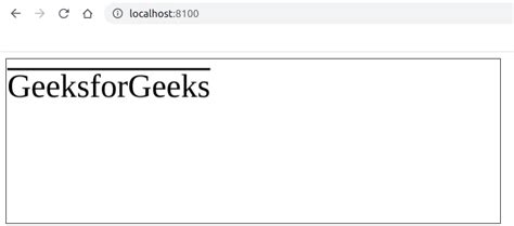 how to add overline to a text canvas using fabric js geeksforgeeks