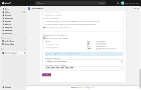 Shopify Odoo Connector User Guide