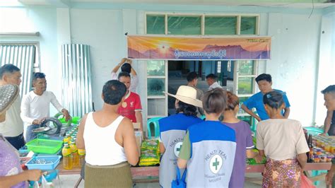 ရသေ့တောင်မြို့နယ်တွင်ရှိသော ပြည်သူများအတွက်အိမ်ဆောက်ပစ္စည်းများ၊လူသုံးကုန်ပစ္စည်းများနှင