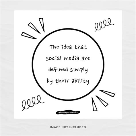 Premium Psd Doodle Theme Instagram Post Template Psd