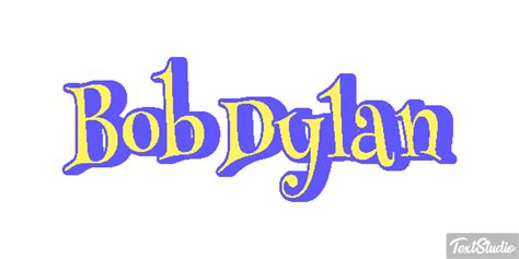 Bob Dylan Celebrity Animated  Logo Designs