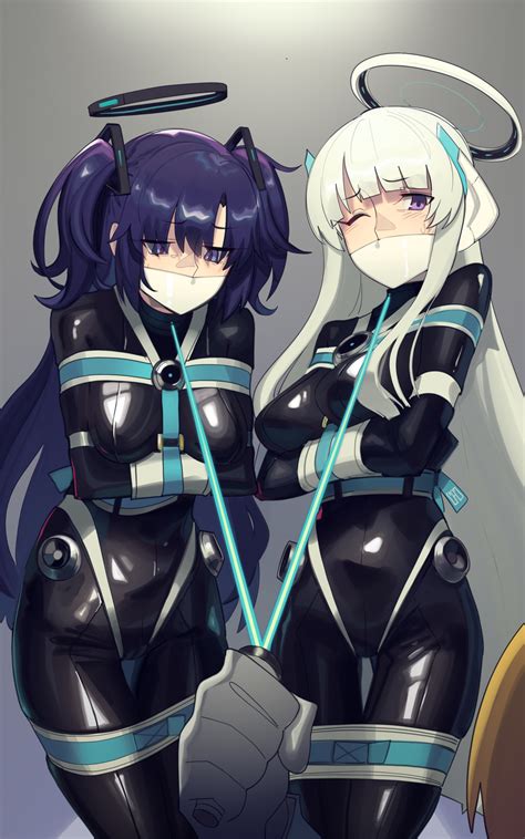 Cad Caddo Noa Blue Archive Yuuka Blue Archive Blue Archive