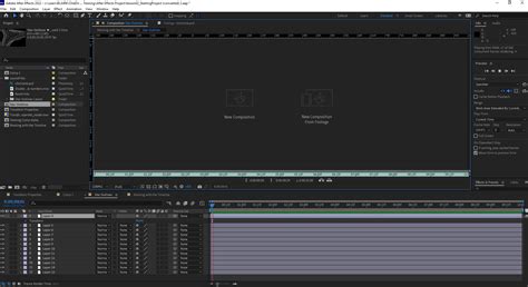 Adobe After Effect 2022 Composition Not Showing Adobe Product