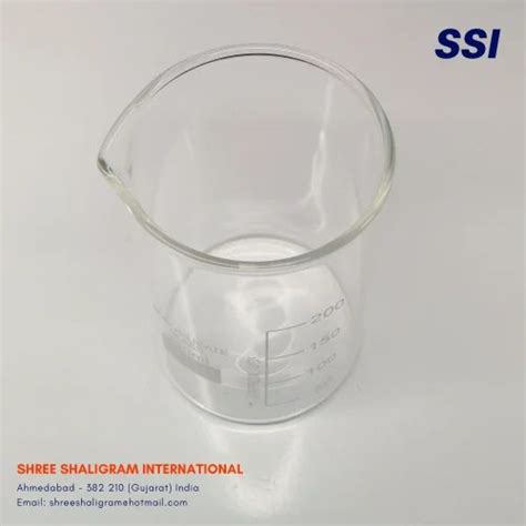 Round 250ml Borosilicate Glass Beaker For Lab And Scientific At Rs 100