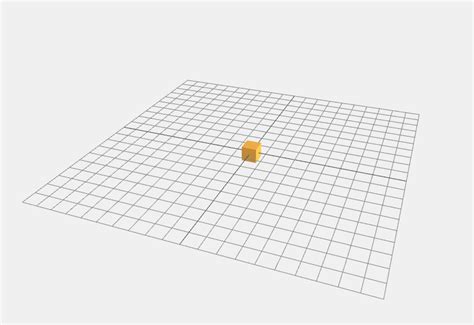 Javascript Threejs Align Cube To A Grid Stack Overflow