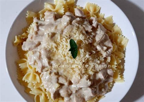 Farfalles Au Poulet 🥣 De Un Amour De Cuisine Cookpad