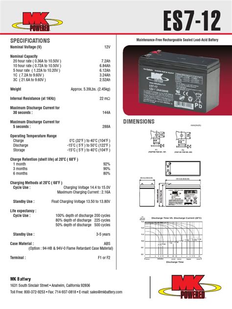 Es7 12 Pdf Battery Electricity Rechargeable Battery