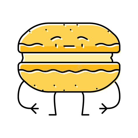 Cute Macaroon Character Face Stock Illustrations 291 Cute Macaroon