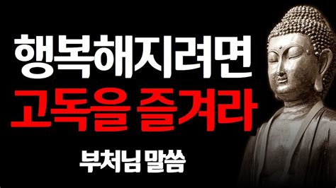 행복은 얼마나 홀로 잘 견딜 수 있는가에 달려있다 I 석가모니 명언 I 부처님 말씀 I 인생 조언 I 나이가 들수록 명심해야하는 말 I 격언 I 오디오북 I 철학 불교