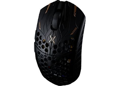 Finalmouse Ultralightx Guardian Wireless Mouse 116 X 54mm Black Gold Us