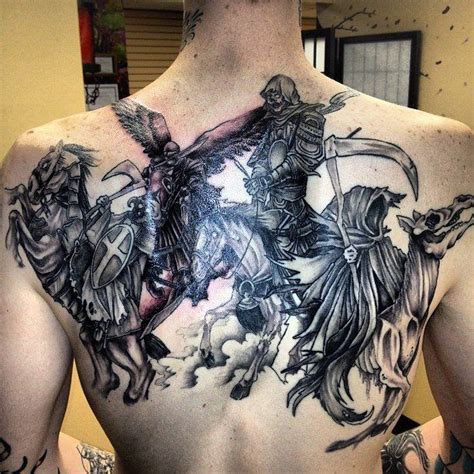 4 Horsemen Of The Apocalypse Tattoo Sleeve Bold Symbolism And Design Guide
