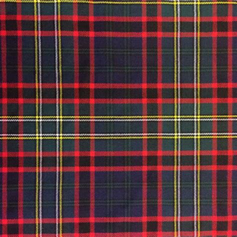 Nicolson Tartan Fabric Scotcrest Scottish Tartan