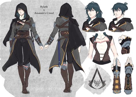 Anime Assassin Creed Girl
