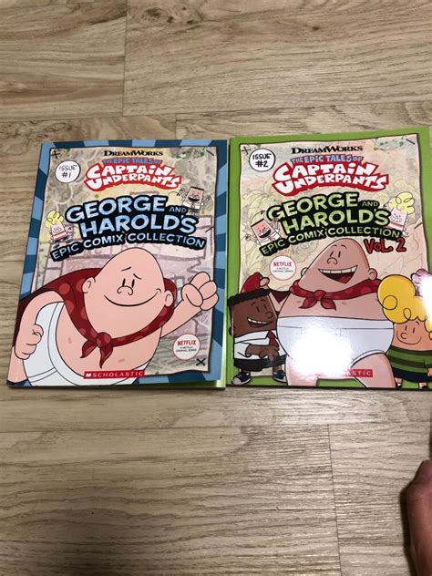 The Epic Tales Of Captain Underpants George And Harold Epic Comix