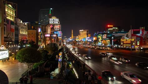 Las Vegas Nevada Usa â€ Nov 11 2011 Nightlife On Las Vegas Strip
