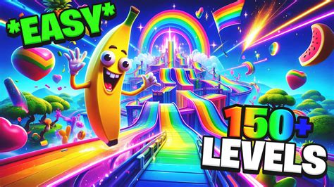 🌈150 Level Easy Rainbow Obby Parkour⭐ 8984 7749 4218 By Tycu