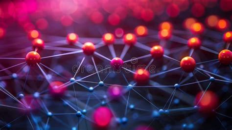 Close Up Of Red And Blue Ball Network Stock Image Image Of Intricate