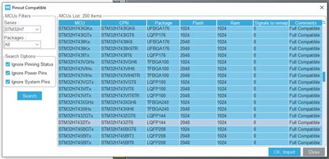 Stm32h723zgt6 Vs Stm32h743zit6 P2p Compatibility Stmicroelectronics Community