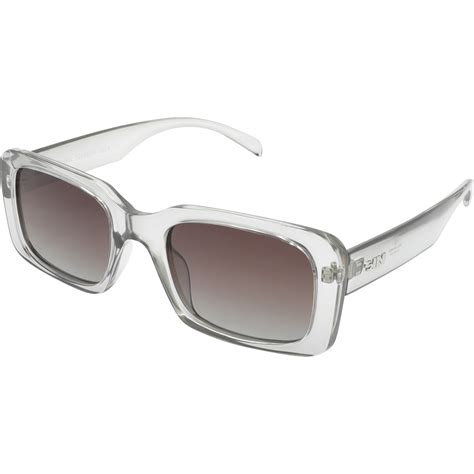 Rocker Sunglasses Translucent Grey And Brown Gradient Sin Eyewear