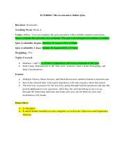 Microeconomics Online Quiz Test Your Knowledge On Microeconomic Course Hero