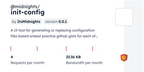 Midnights Init Config CDN By JsDelivr A CDN For Npm And GitHub