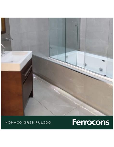 CCN MONACO GRIS PUL RECT X M