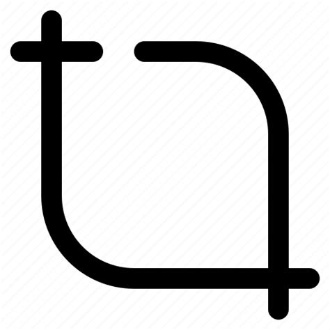 Crop Cut Resize Aspect Ratio Cropping Tool Icon Download On
