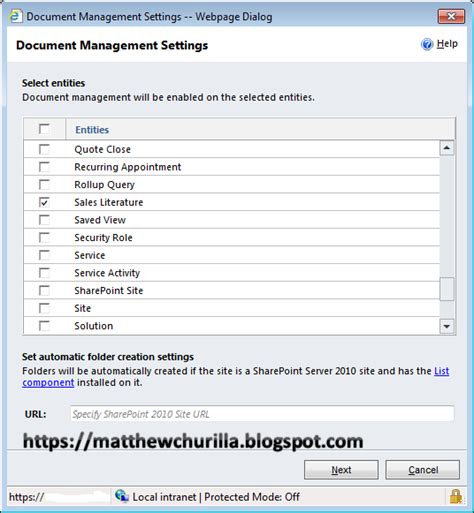 Musings On Microsoft Document Management With SharePoint And CRM
