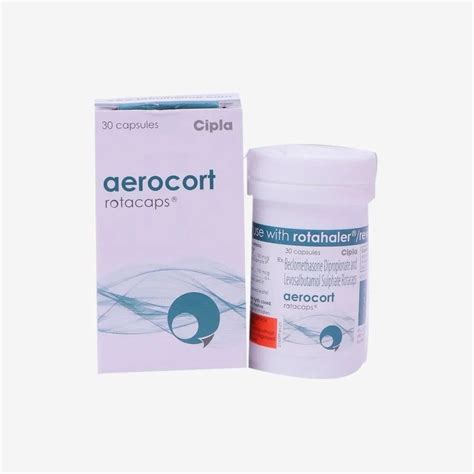 50mcg Aerocort Beclomethasone Capsules At ₹ 300 Piece Nagpur Id 2856442433630