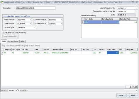 Unrealized Gain Loss Autocount Resource Center