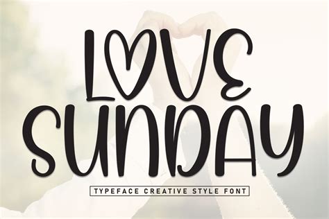 Love Sunday Regular Font Xfonts Pro