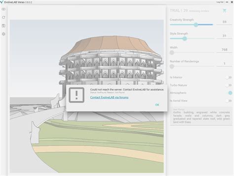 Error Couldn T Reach The Server Veras Revit Evolvelab Forum