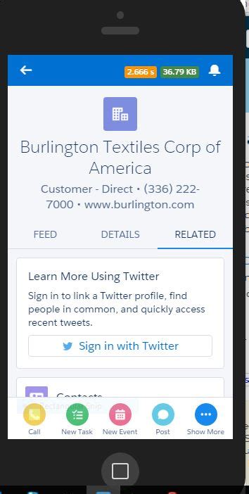 Salesforce1 App How To Add The Visualforce Page To The Related
