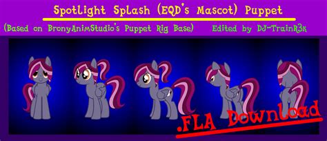Equestria Daily Mlp Stuff Spotlight Splash Flash Puppet