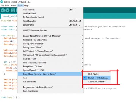 How to Configure Arduino IDE for Node MCU - Engineering Projects