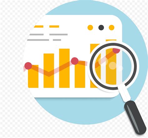 그래픽 디자인 아이콘 연구 평면 디자인 시장 조사 아이콘 디자인 광고 사례 연구 노란색 Png Klipartz