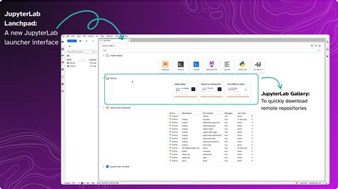 New Jupyterlab Extensions Launchpad And Gallery Quansight Consulting