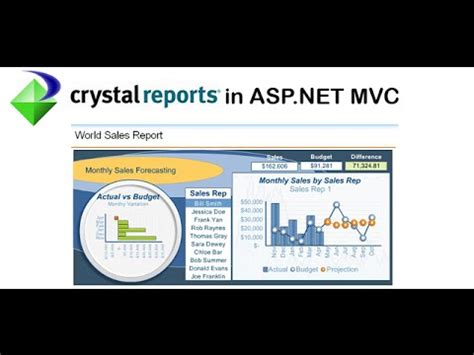 How To Use Crystal Report In MVC YouTube