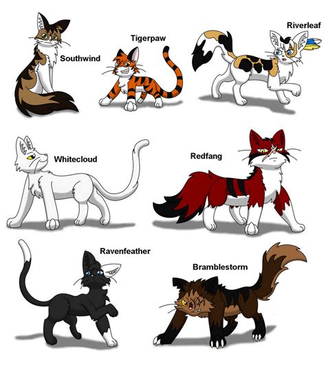 Warrior Cats Character Sheet By South Williams On Deviantart