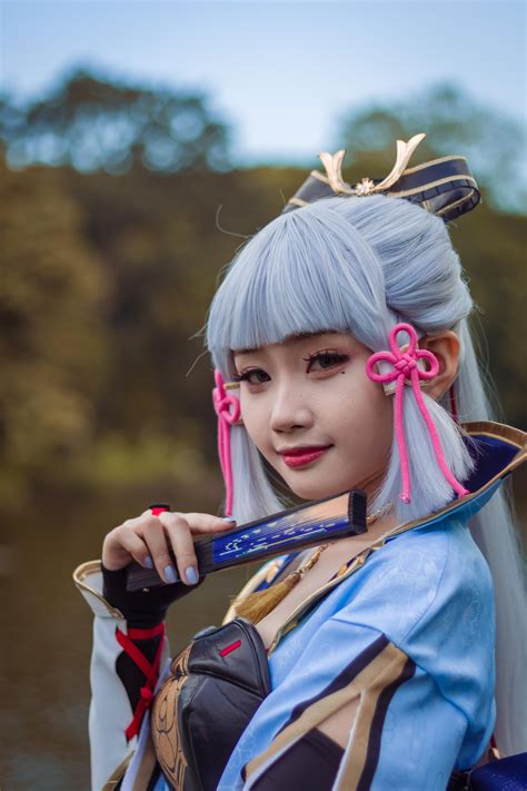 Sharing Our Ayaka Cosplay Shoot Swipe Right For A Surprise Rgenshin