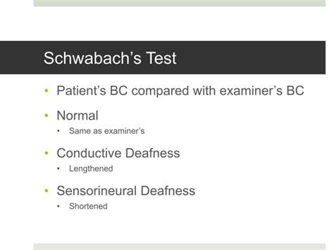 Tuning Fork Tests PPTX
